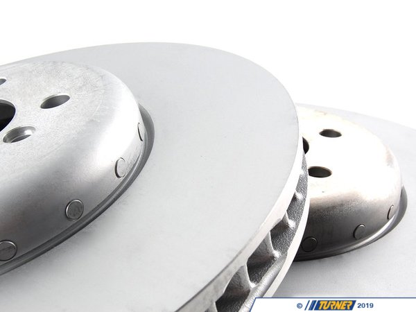 34116785675 - Genuine BMW Front Brake Rotors Set (374mm) | Turner ...