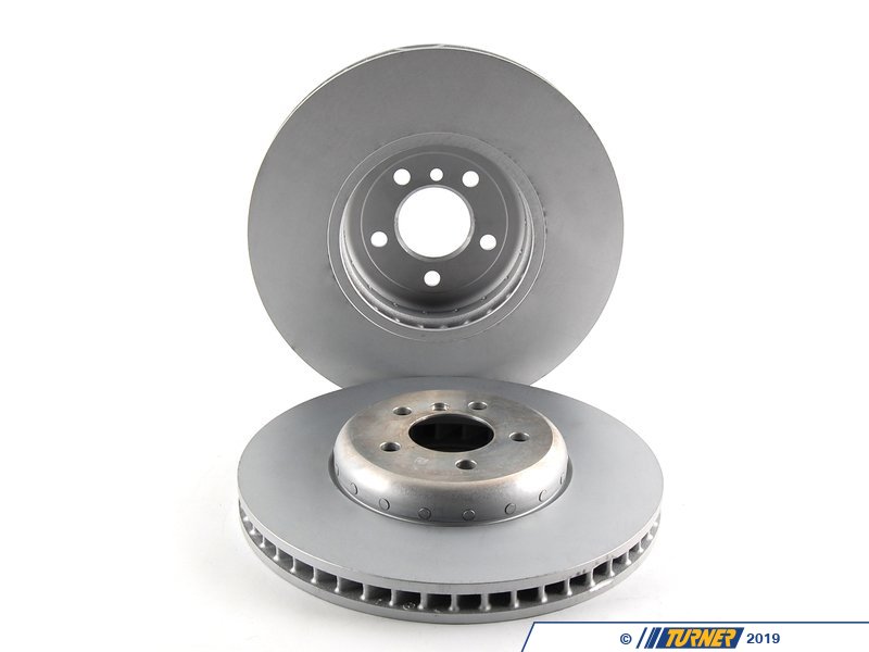34116785675 - Genuine BMW Front Brake Rotors Set (374mm) | Turner ...