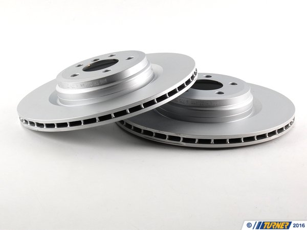 34216775291 - Rear Brake Rotors - F01 750i 750xi, F07 550i GT, 550xi GT ...