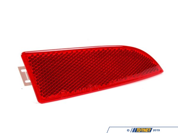 63147162217 - Genuine BMW Rear bumper reflector - left - E83 N52 3.0L ...