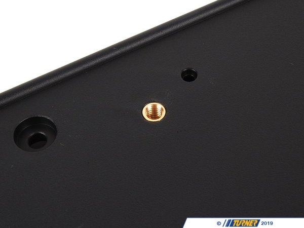 51117143749 - Genuine BMW License Plate Holder With Threaded Plug E90 ...