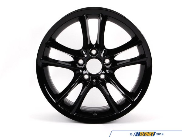 36116786888 - Genuine BMW Light Alloy Rim, Black 8 1/2Jx18 Et:52 ...