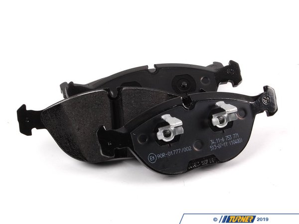 34116761246 - Genuine BMW Repair Kit, Brake Pads Asbestos-Free ...