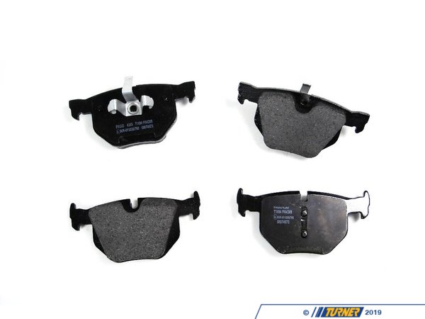 34216775678 - Pagid Brake Pad Set - Rear - E90, E92, E93 | Turner ...