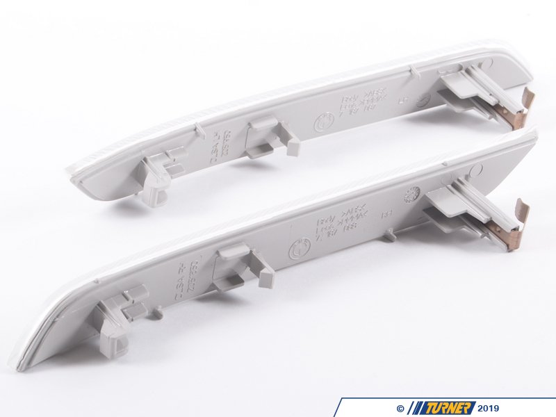 63147187087 - Genuine European BMW European Clear Side Marker - Set ...