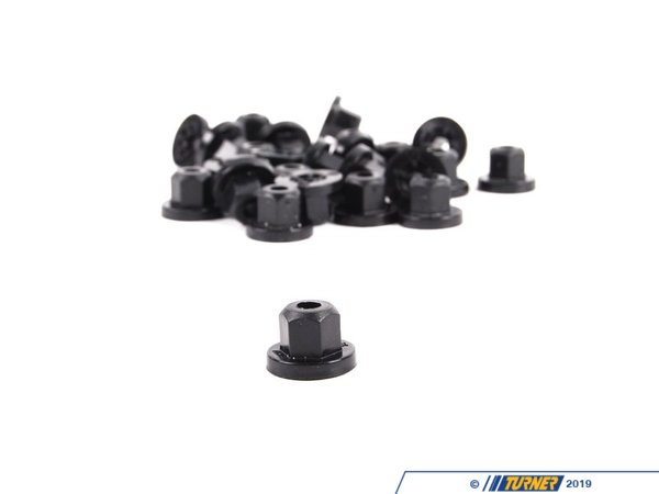 16131176747kt - Plastic Nut - Pack Of 25 | Turner Motorsport
