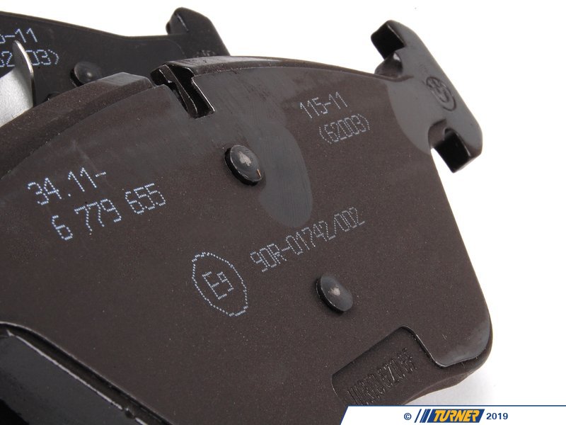 34116779652 - Genuine BMW Front Brake Pad Set - E46 330i 330Ci 330xi ...