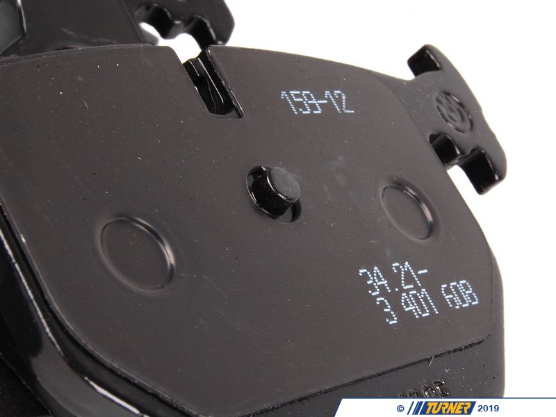 34213403241 - Genuine BMW Rear Brake Pad Set - E83 X3 | Turner Motorsport