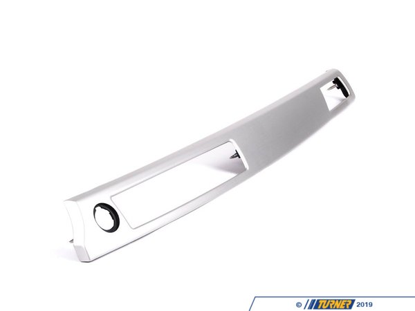 51456982457 - Genuine BMW Dash Trim - Fine Brushed Aluminum - E91 E93 ...