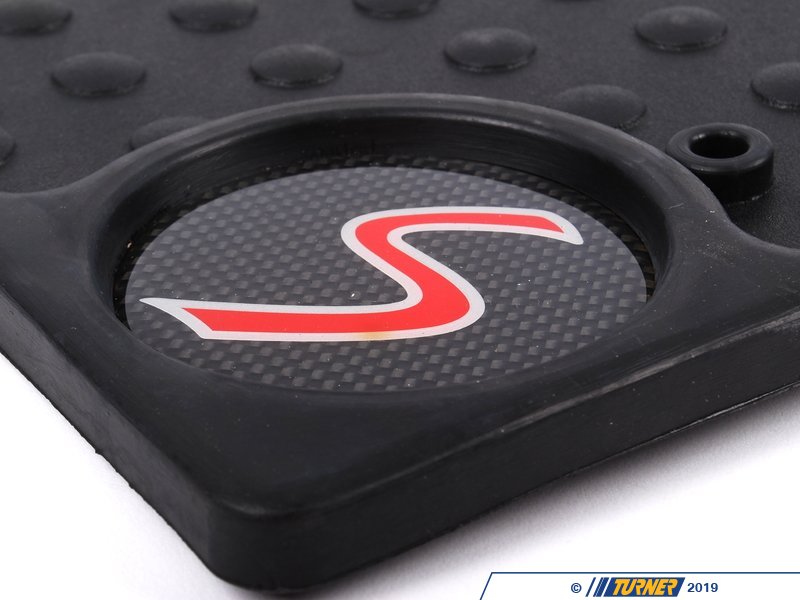 82550306793 - Genuine MINI Cooper S Logo Front Rubber Factory Floor ...