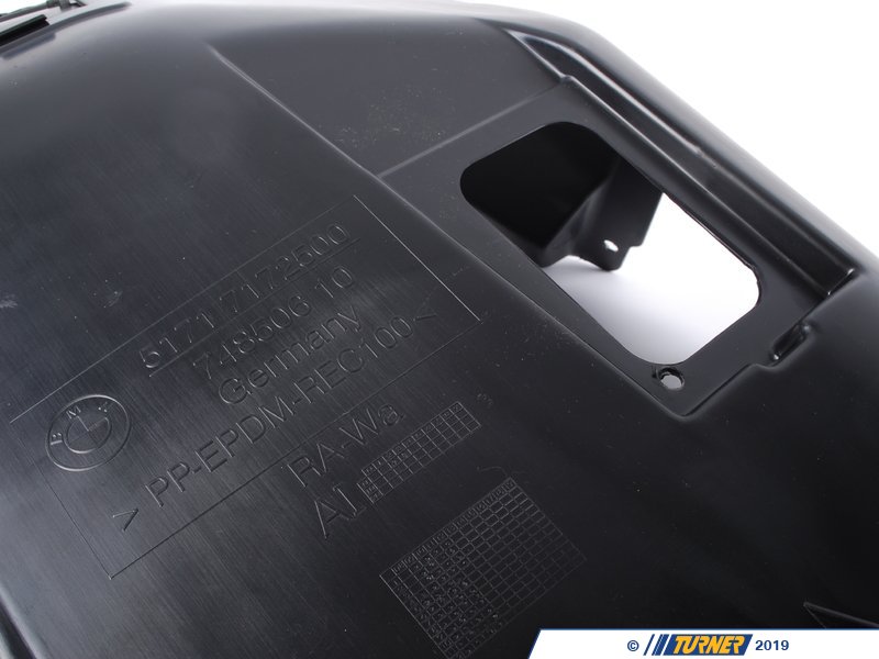 51717172500 - Genuine BMW Fender Liner - E90 E91 | Turner Motorsport