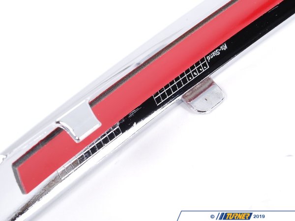 51117032900 - Genuine MINI Chrome Decorative Strip Center Section ...