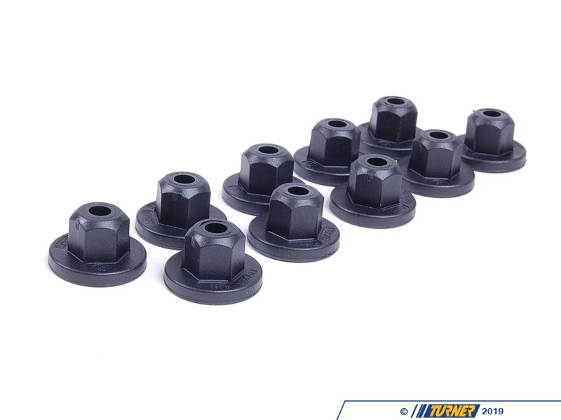 51161943122kt - Plastic Nut - Pack Of 10 | Turner Motorsport