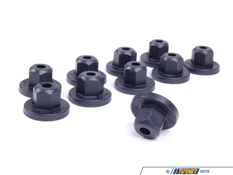 51161943122kt - Plastic Nut - Pack Of 10 | Turner Motorsport