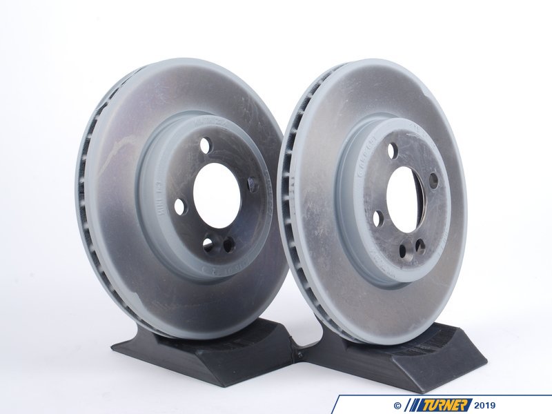 34116858651KT - Genuine MINI Front Brake Rotors Set 11.02" (280x22 ...