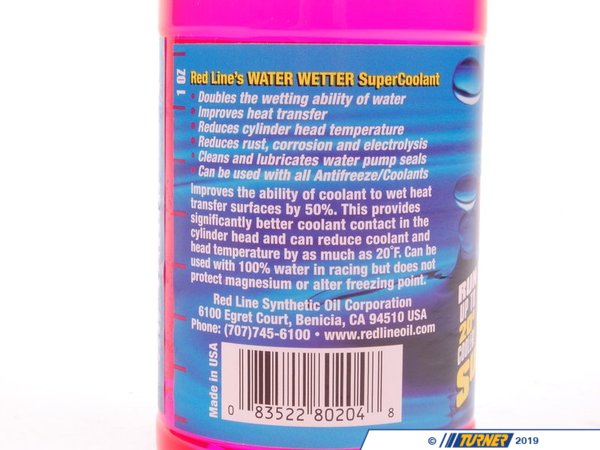 REDLINE5A - Red Line Water Wetter Coolant Additive | Turner Motorsport