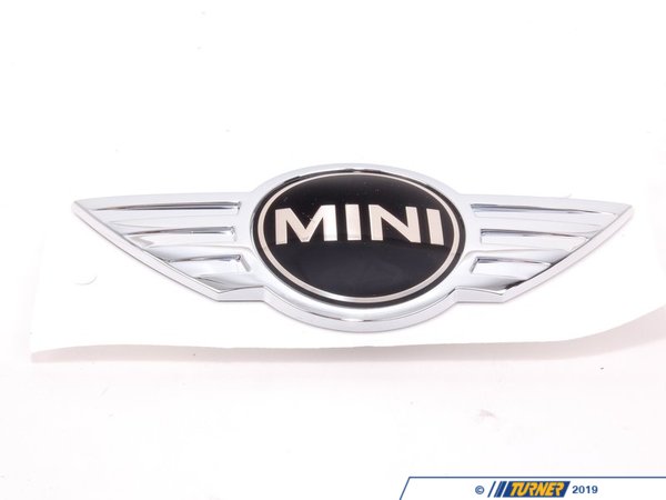 51142754973 - Genuine MINI Hood Emblem | Turner Motorsport