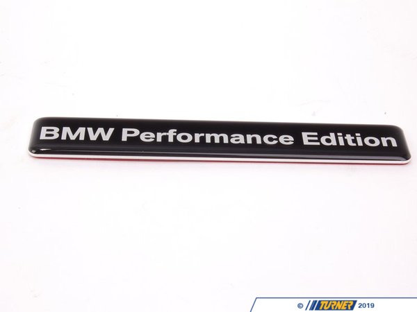 82112249024 - Genuine BMW M Performance BMW Performance Edition Emblem ...