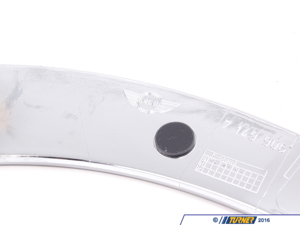 51137149906 - Genuine MINI Headlight Trim Ring Chrome - Passenger ...