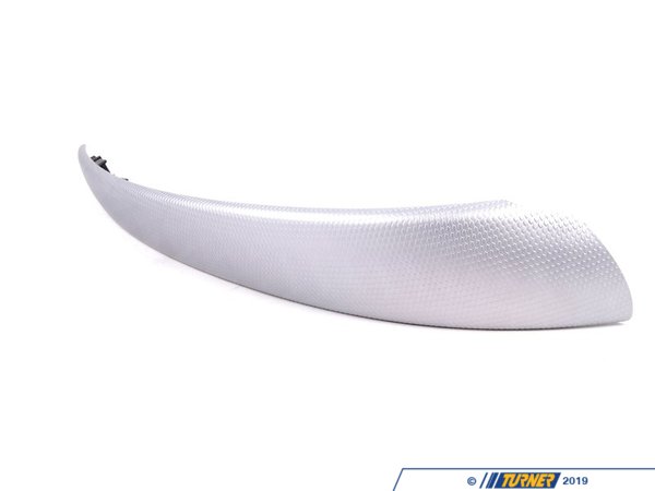 51418037455 - Genuine BMW Trim Int Dr Handle, Alu Glac - 51418037455 ...