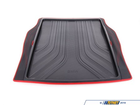 51472239937 - Genuine BMW Sport Line Cargo Liner - Red Stripe - F82 ...