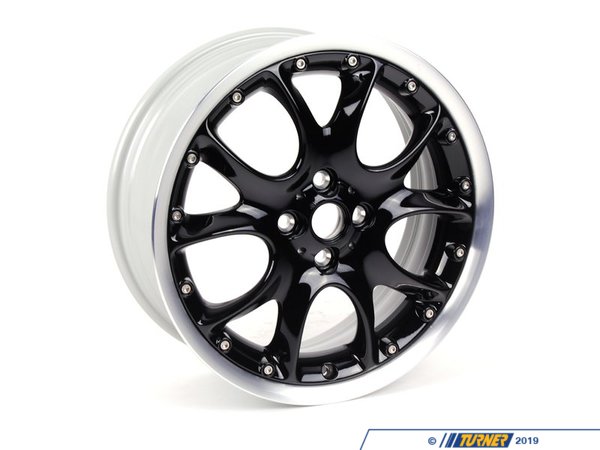 36116787710 - Genuine MINI R98 Two Piece Web Spoke Wheel (4x100) Black ...