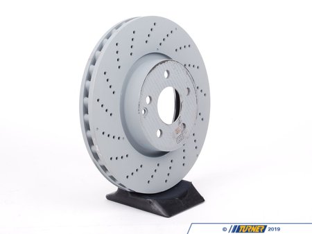 34206797600 - Rear M Performance Brake Rotor (345x24)(single) - F30 ...