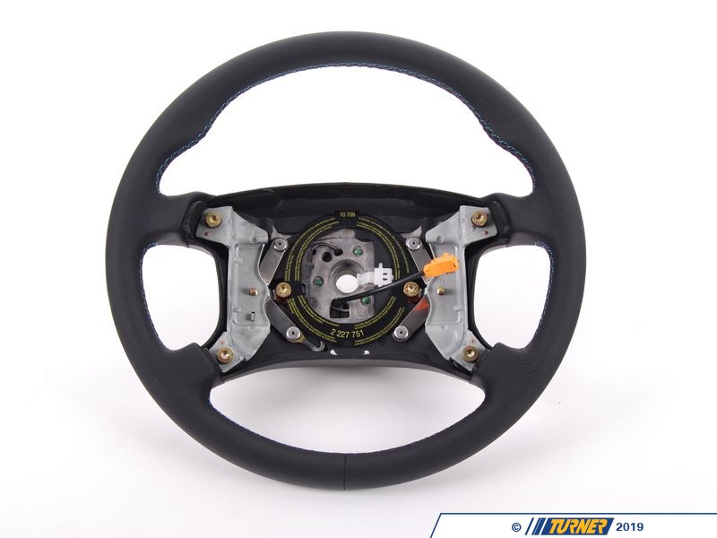 32342227751 - Black Leather M Sport 4 Spoke Steering Wheel - E36 1994-3 ...