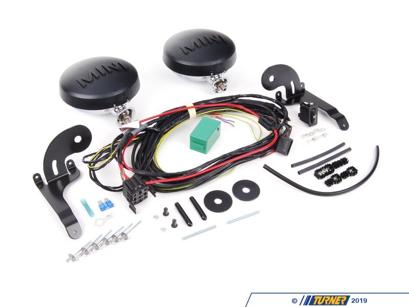 63120144132KT - Genuine MINI Driving Lights Retrofit Kit - Chrome - R50 ...