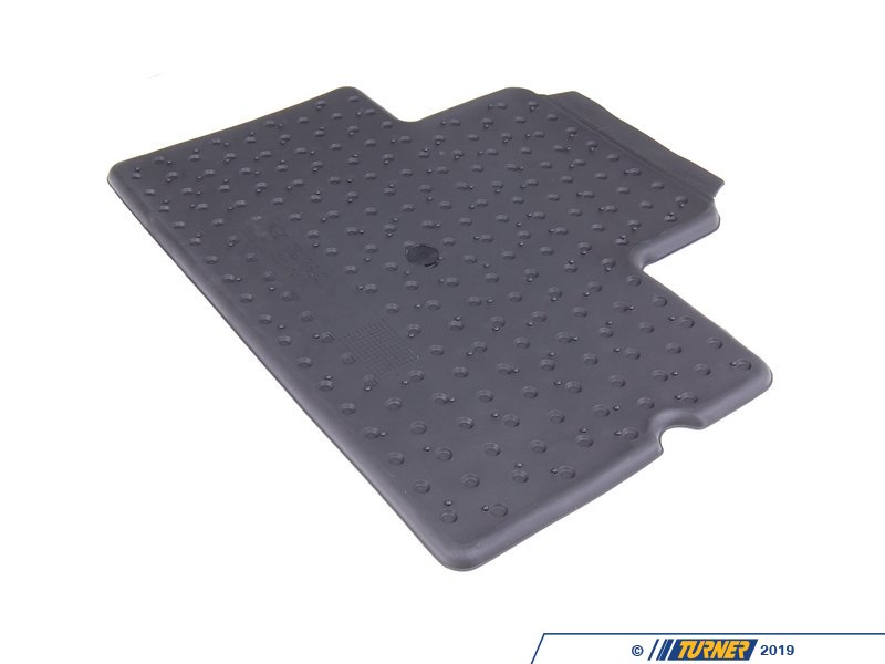 51472231962 - Genuine MINI Rear Rubber Factory Floor Mats Set - R55 ...