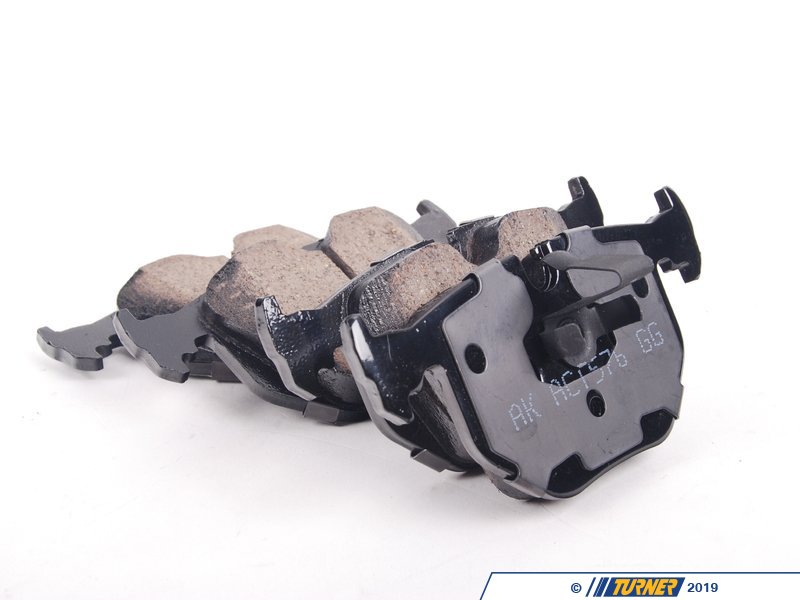 EUR683 - Akebono Rear Euro Ceramic Brake Pad Set -- E38 E39 E46 E60 Z4 ...