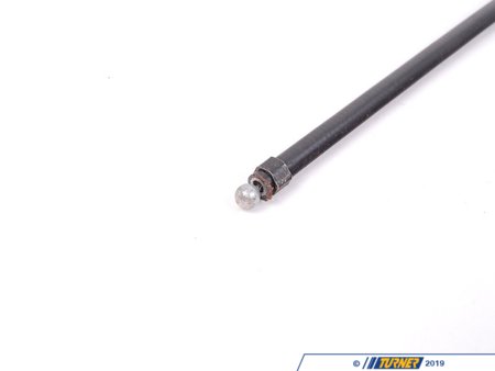 51237201904 - Genuine BMW Hood Release Cable - Rear - E82 E88 E90 E91 ...