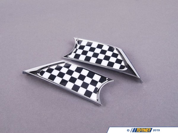 51130432572 - Genuine MINI Trim Cover Set With Pad Checkered ...