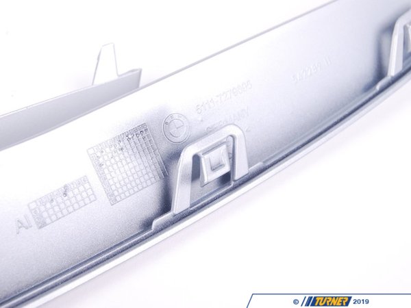 51117279695 - Genuine BMW Bumper Grille Trim - Left - F30 F31 | Turner ...