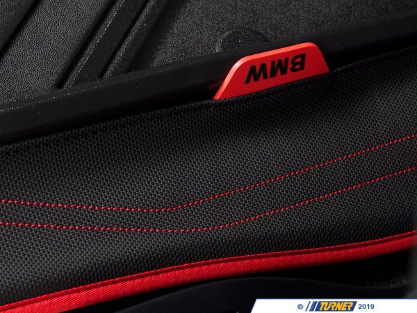 51472239937 - Genuine BMW Sport Line Cargo Liner - Red Stripe - F82 ...