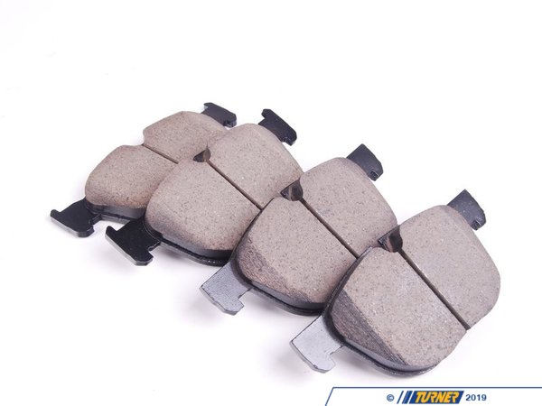 34116852253 - Akebono Front Euro Ceramic Brake Pad Set -- E70 E71 F15 ...