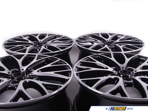 36116854451KT - R134 MINI JCW Cross Spoke Wheel 19" (5x120) - Black ...