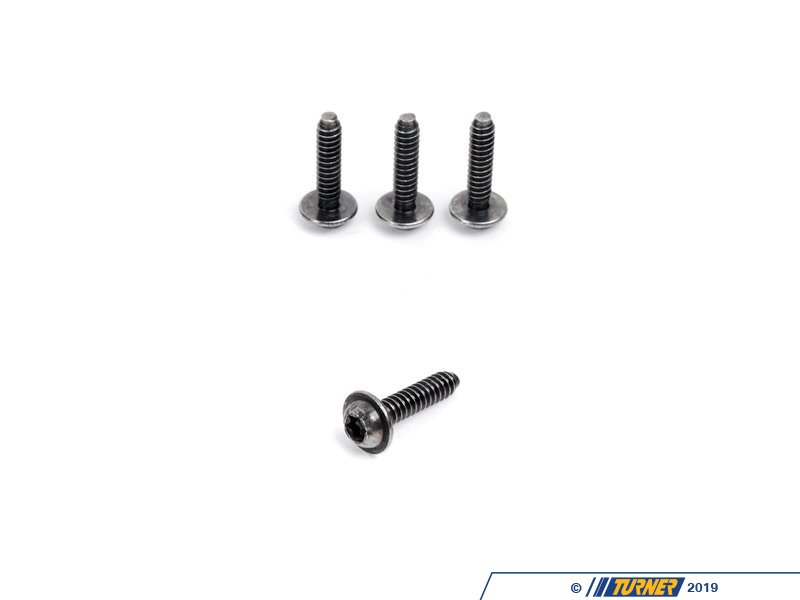 51137123438KT2 - Convertible Top Rear Trunk Molding & Hardware Kit ...