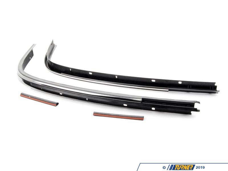 51137123438KT2 - Convertible Top Rear Trunk Molding & Hardware Kit ...
