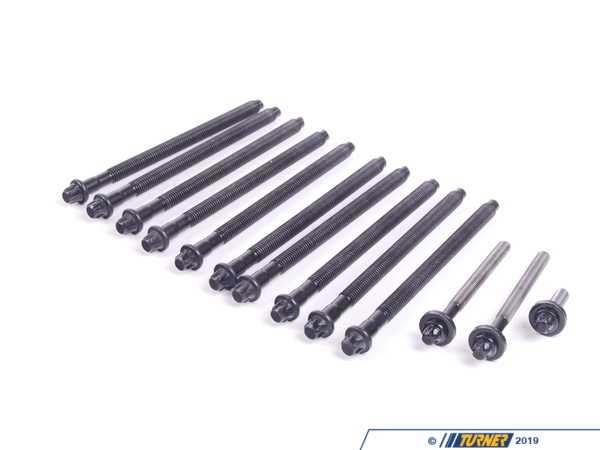 11127560274 - Cylinder Head Bolts - Set Of 13 | Turner Motorsport
