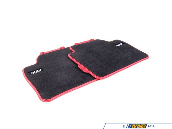 51472293359 - Genuine BMW Sport Line Rear Carpeted Floor Mat Set - F80 ...