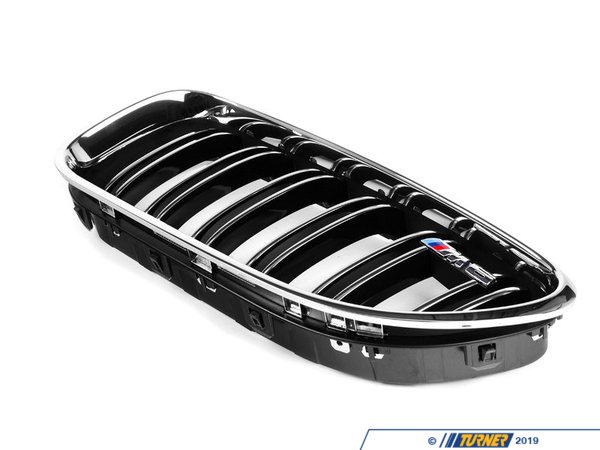 51138057213 - Genuine BMW Grille, Front, Left M - 51138057213 - F06 ...