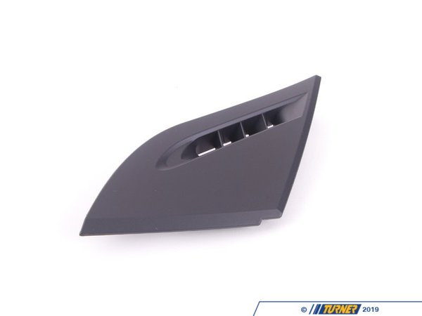 51457130449 - Genuine BMW Cover, Warm Air Duct, Left Schwarz ...