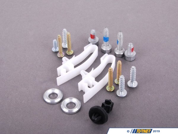 51337031087 - Genuine MINI Mounting Parts Set - Front Door | Turner ...