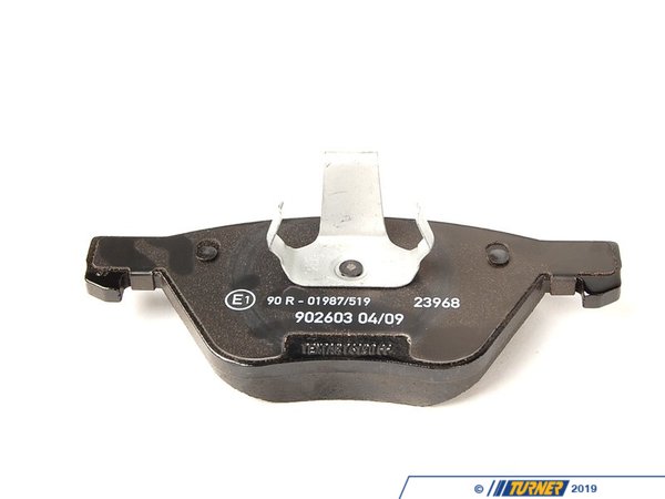34116771868 - Textar Front Brake Pad Set - E90, E91, E92, Z4 | Turner ...