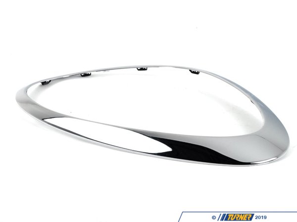 51139813824 - Genuine MINI Headlight Trim Ring Chrome - Passenger ...