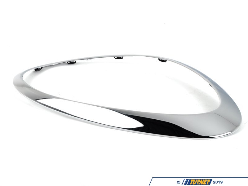 51139813824 - Genuine MINI Headlight Trim Ring Chrome - Passenger ...
