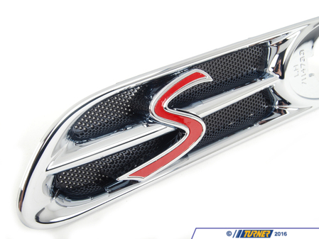 51137114733 - Genuine MINI Finisher Side Marker Vent - Chrome - Left ...