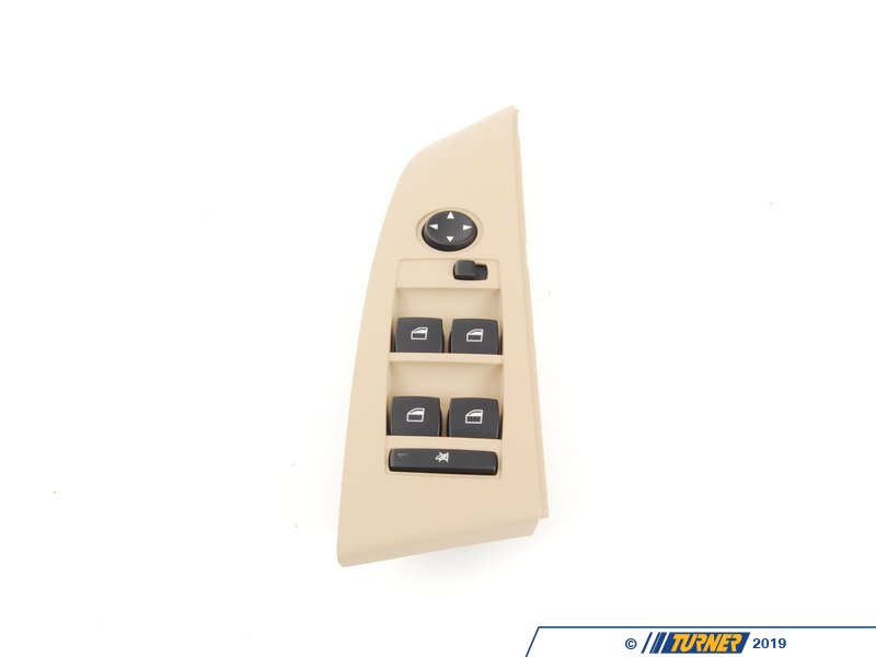 61316951905 - Genuine BMW Window Lifter Switch, Driver's Side Beige ...