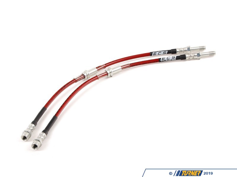 E46EXKIT - ECS Tuning Exact-Fit Stainless Steel Brake Lines (Full Kit ...